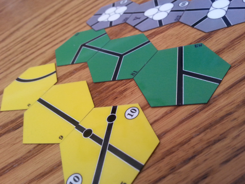 18xx Tile Sheet (laminated) – Custom Game Bits